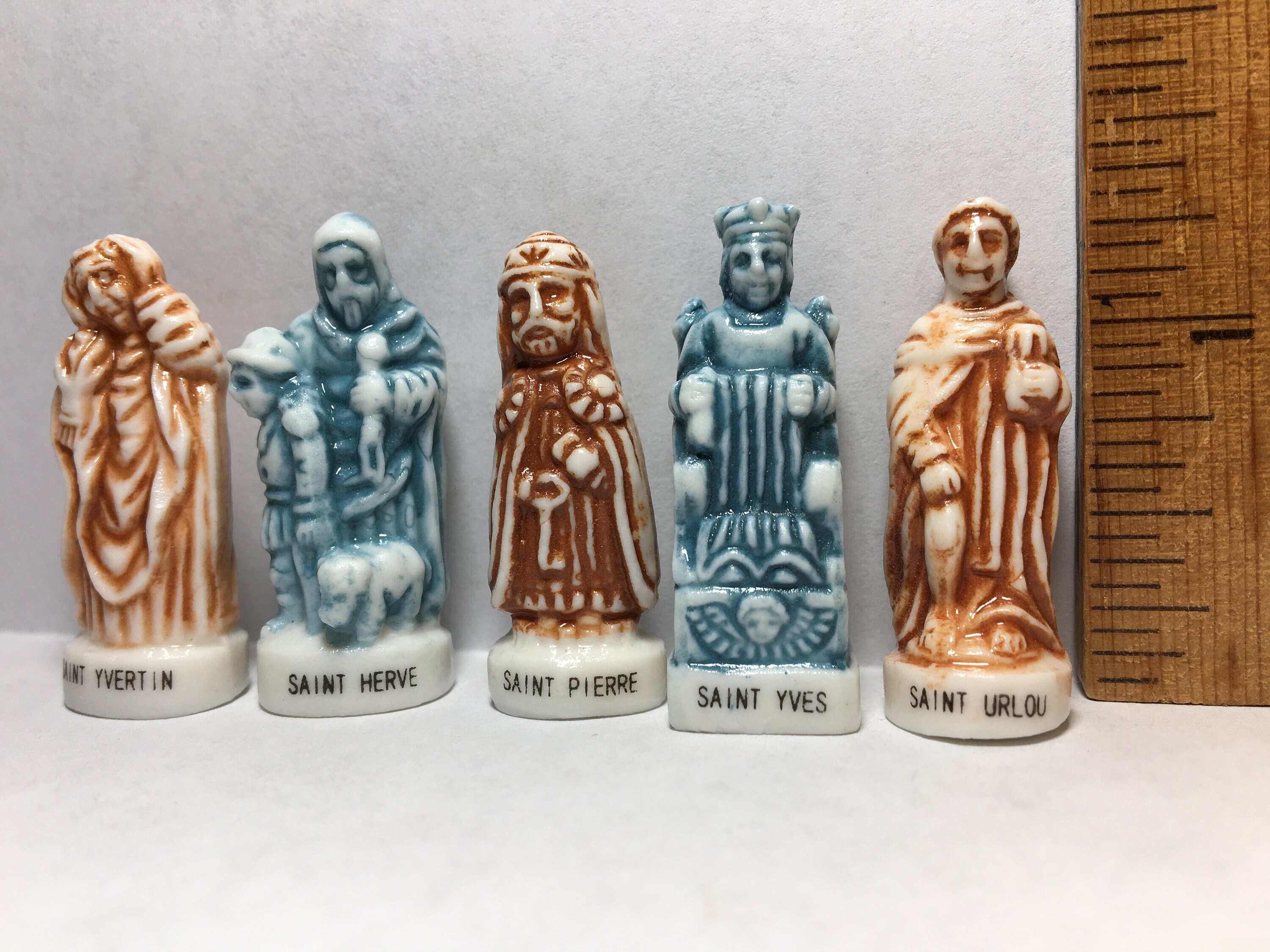 Ancient Gothic Medieval Art Statues of the SAINTS Saint Tiny Cathedral ...