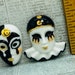 Gorgeous PIERROT MASKS Carnival Commedia Clown Pantomime Mask Mardi ...