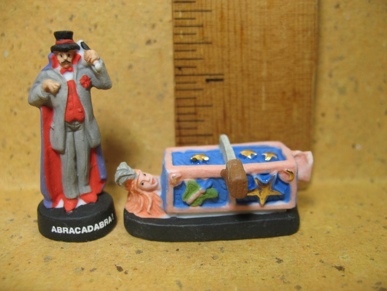 MAGICIAN & ASSISTANT Magic Trick Sawing a Woman in Half 2 Pcs - Etsy