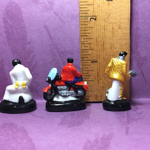 Tiny ELVIS PRESLEY Collection Gold Suit Records Record Albums- French ...