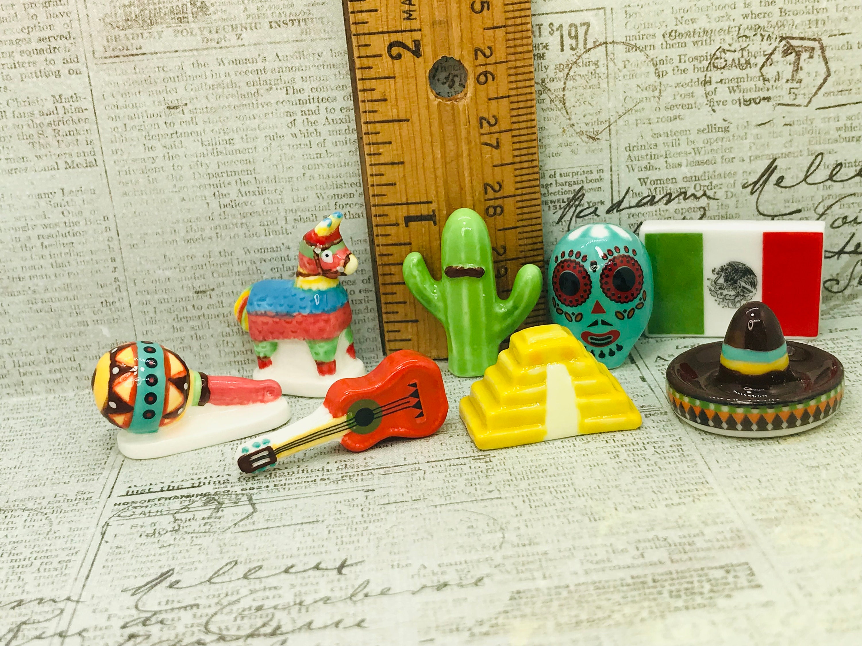 Symbols of Mexico Mexican Souvenirs Cactus Sombrero Pinata | Etsy