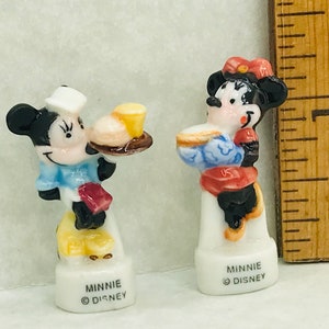 Disney's MINNIE MOUSE Carhop Waitress Chef Cook Baker Pie Tiny ...