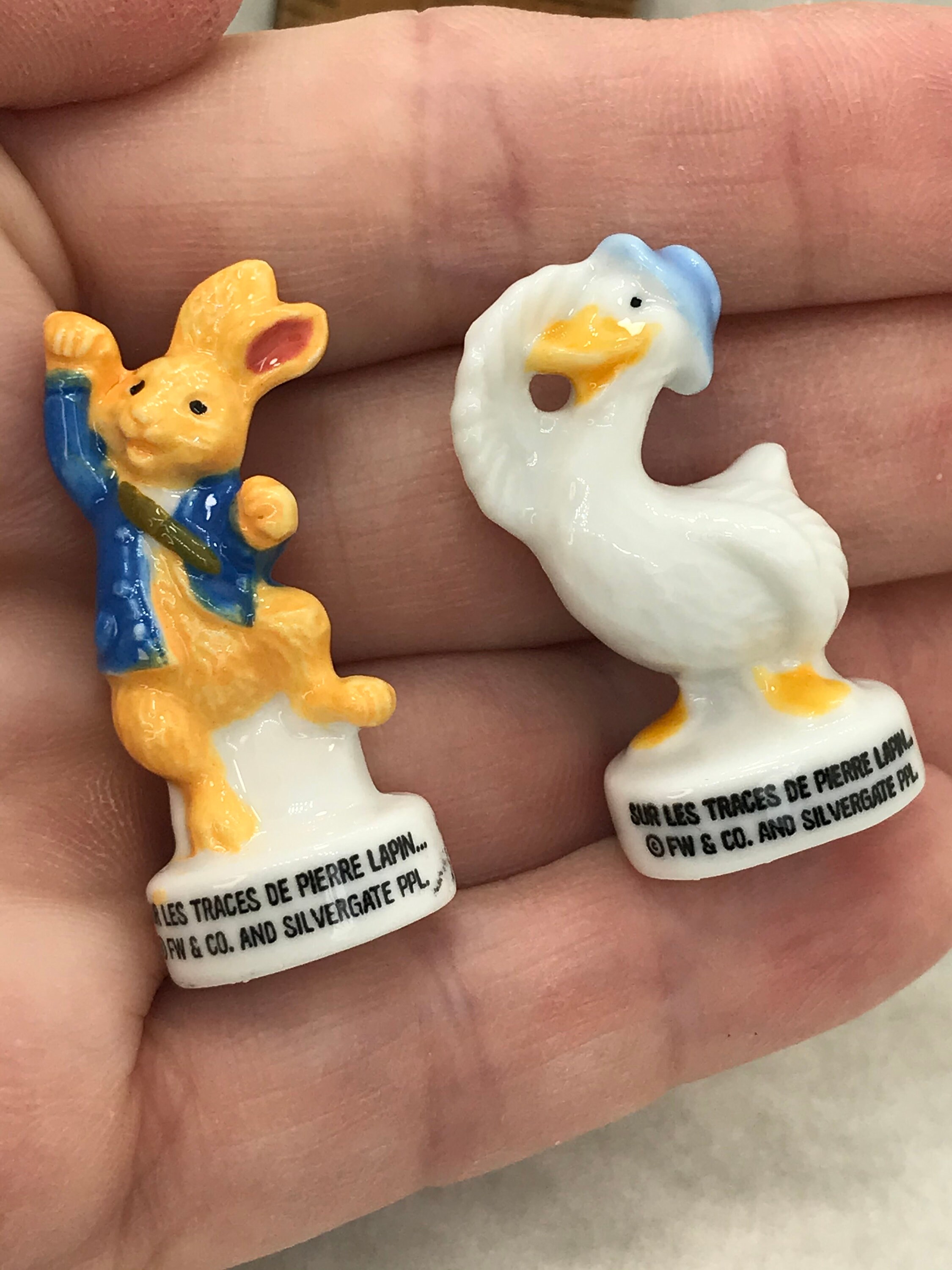 PETER RABBIT by Beatrix Potter Lily Bobtail & Benjamin Bunny | Etsy