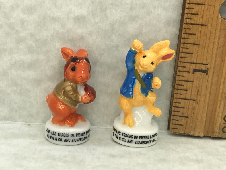 PETER RABBIT by Beatrix Potter Lily Bobtail & Benjamin Bunny | Etsy