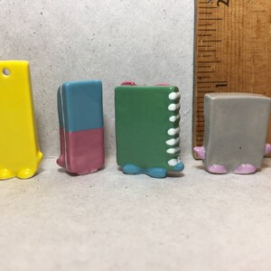 SHOPKINS Feves School Supplies: Scissors Glue Calculator Ruler Pencil ...