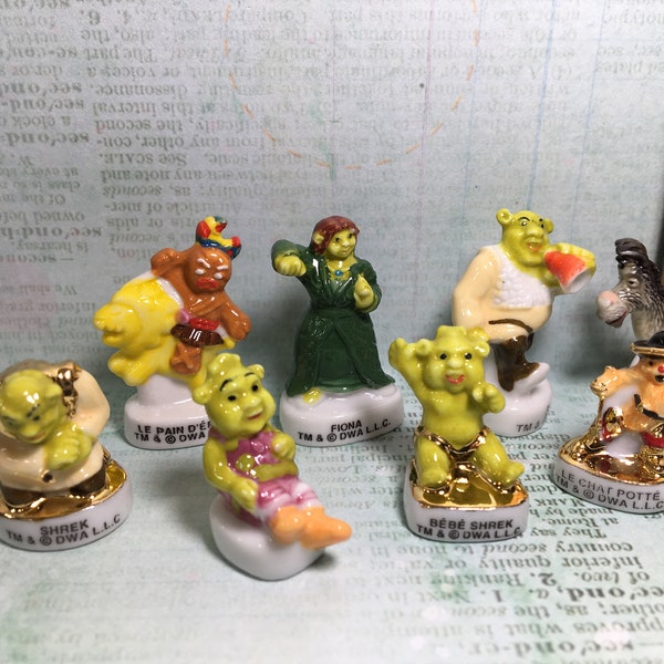 Shrek and Donkey Figurines - Etsy