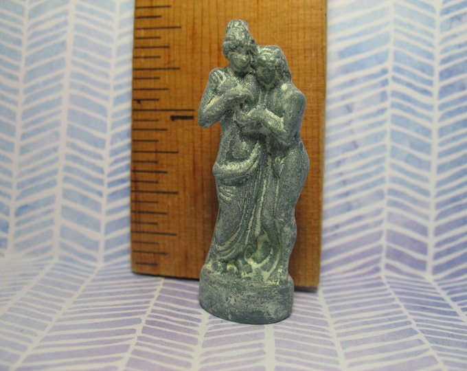 Tiny Ancient Greek Roman Bronze Statue Art Masterpiece French Feve ...