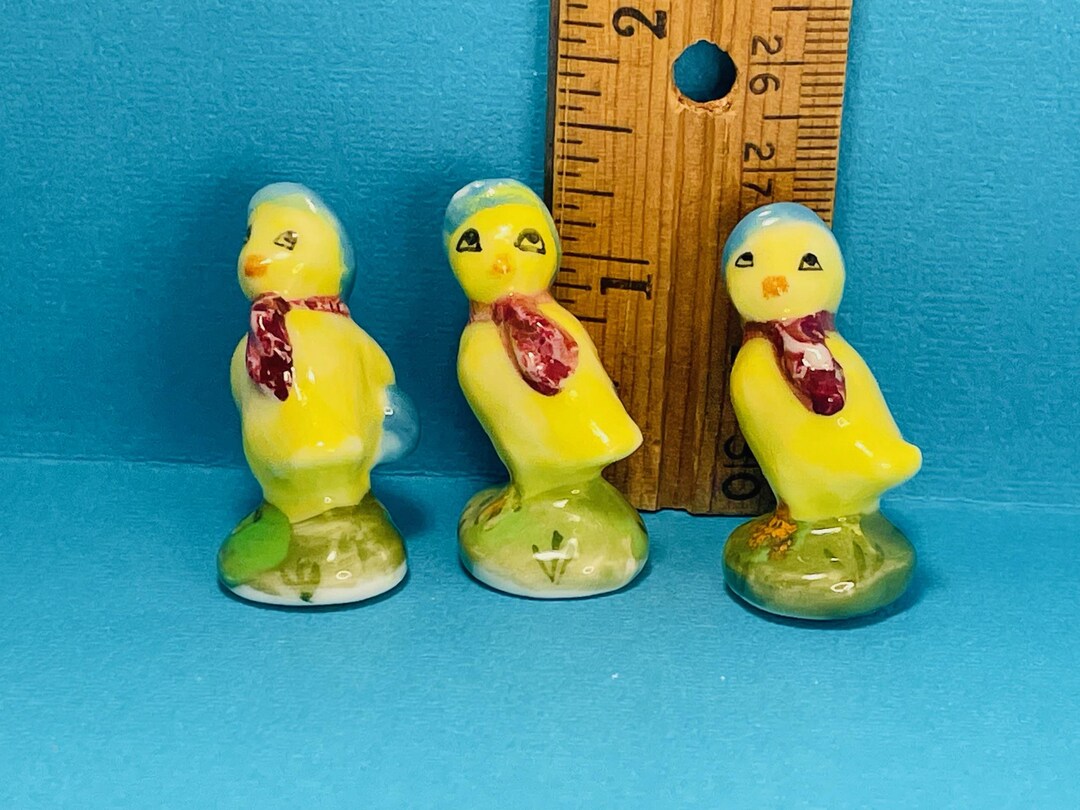Baby CHICKS Sweet Easter Animals Farm Barnyard VINTAGE Birds Chickens ...