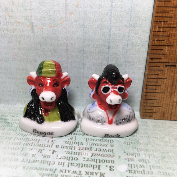 The Laughing Cow MUSIC COWS Advertising Rock & Reggae La Vache | Etsy