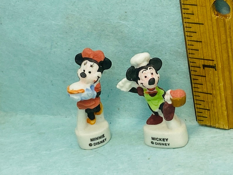 Disney's MICKEY MOUSE & Minnie Vintage Diner Chef Foodie Cook - French ...