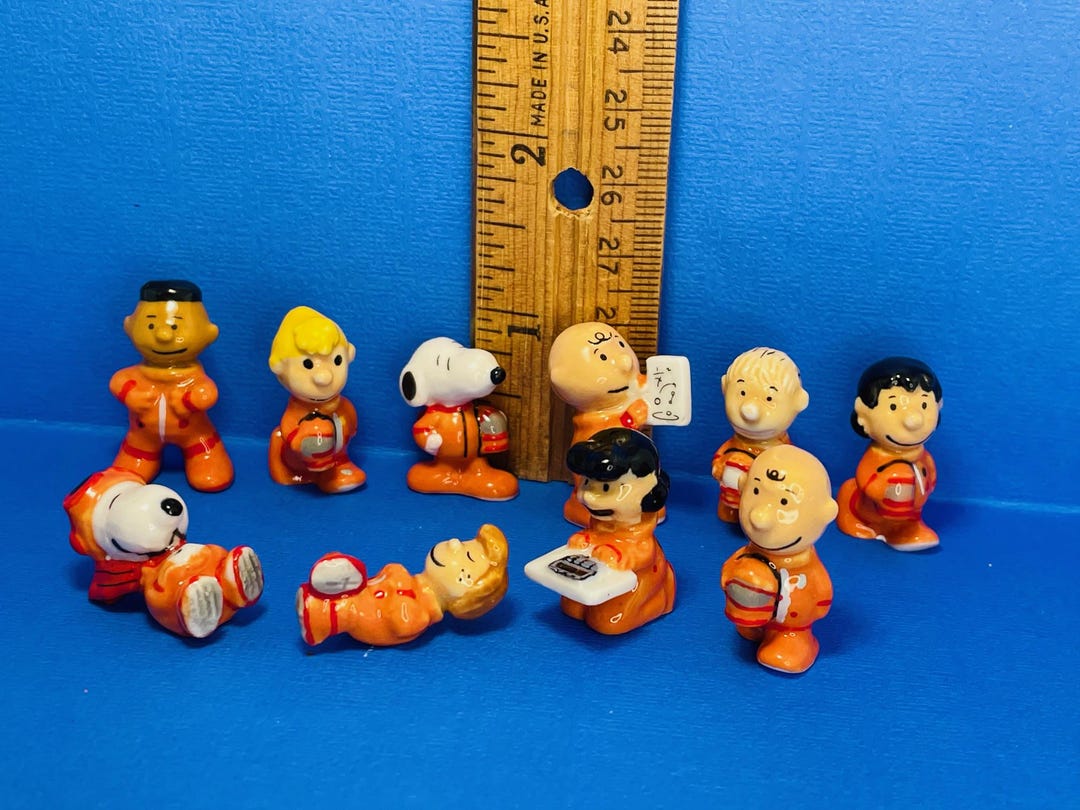 PEANUTS Outer Space Snoopy & Charlie Brown Mission to Mars 10 Pcs Set ...