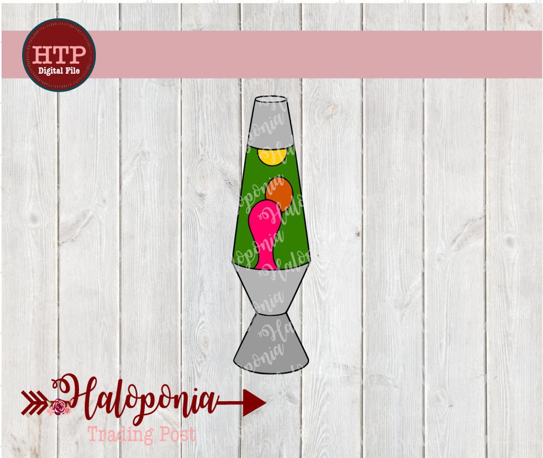 Lava Lamp SVG Cut File - Etsy
