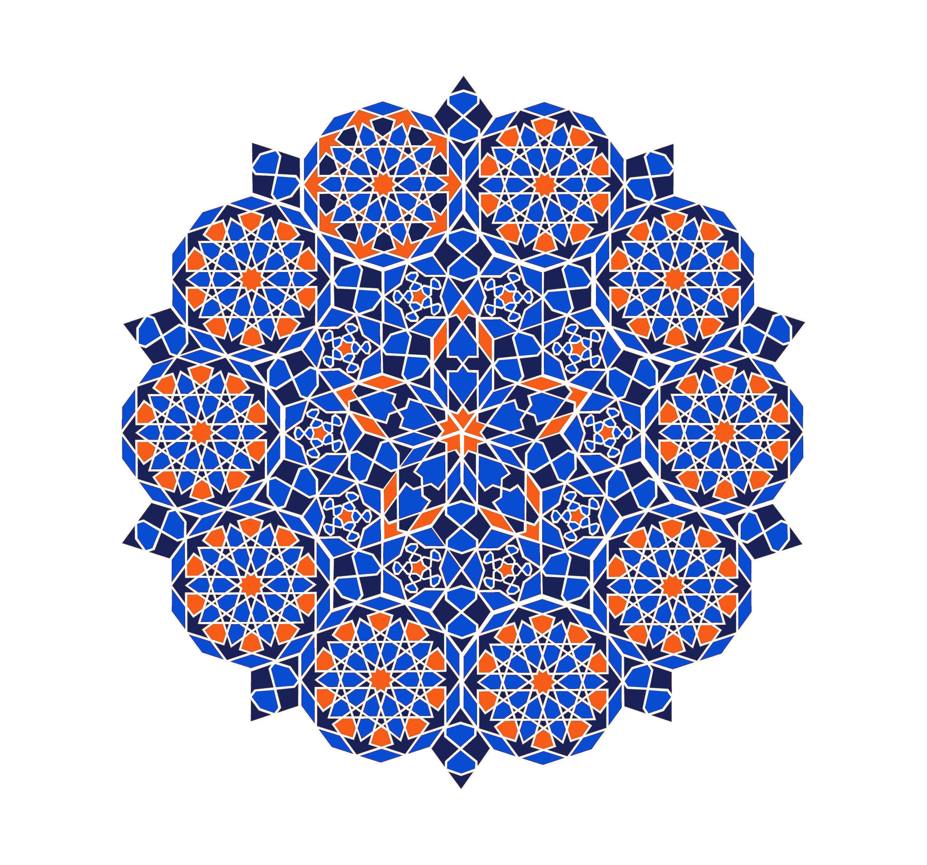 Custom Tile Mosaic Persian Tiles Mandala Installation - Etsy