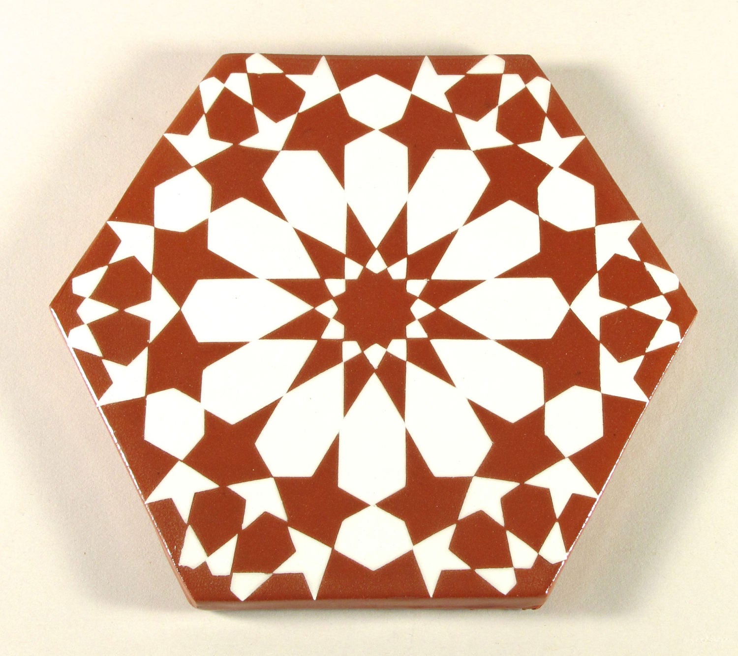 Moroccan Tiles Terracotta Tiles Hand Painted Tiles | Etsy