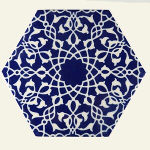 Cobalt Blue Tiles - Moroccan Tiles - Kitchen Backsplash Tiles - Blue ...