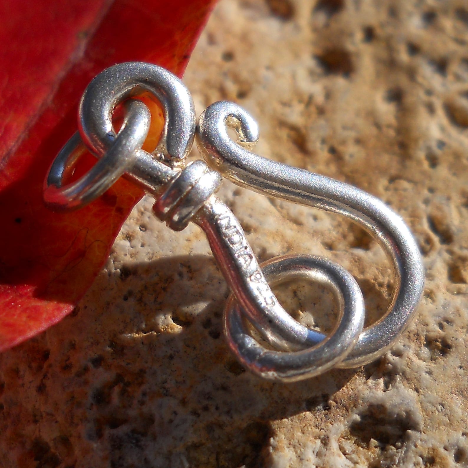 Sterling Silver S-clasp: Handmade Jewelry Closure (17mm Long - Etsy