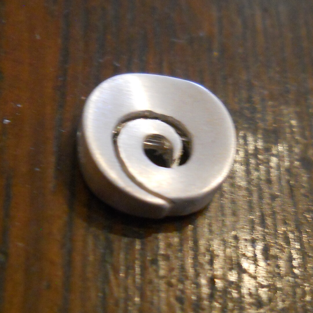 Spiral Concave Bead, Sterling Silver, 10 Mm - Etsy