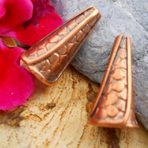 Large Solid Copper Cones With Design, CA295CU, Size: 20 Mm X 13 Mm or ...