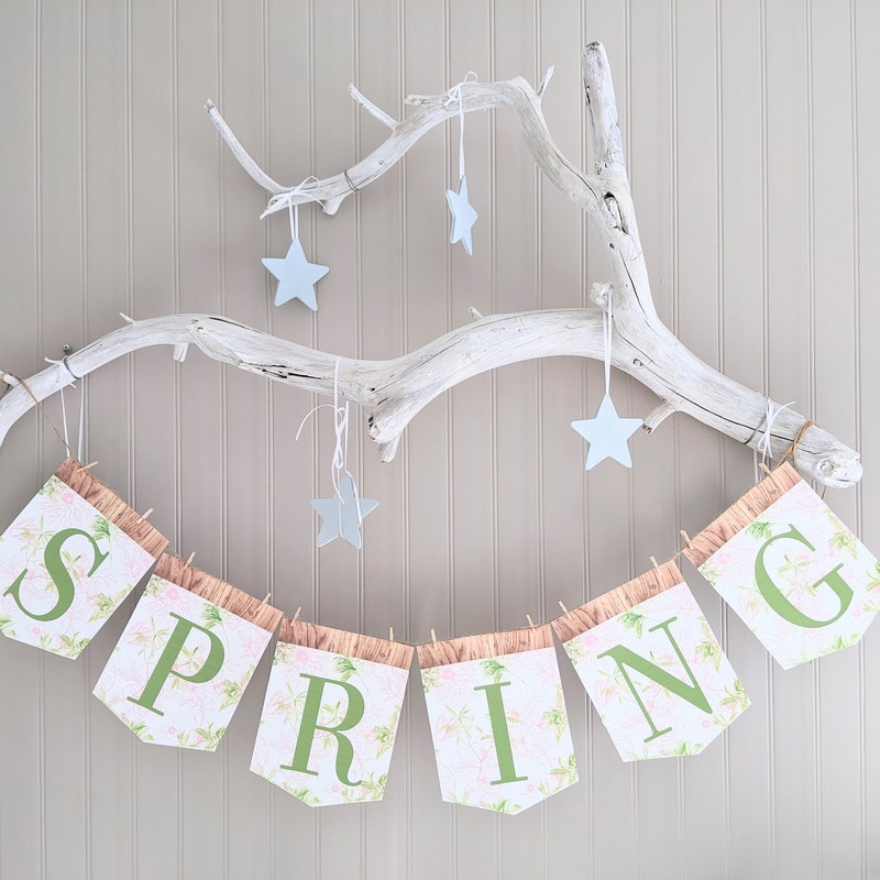 Spring Banner - Etsy