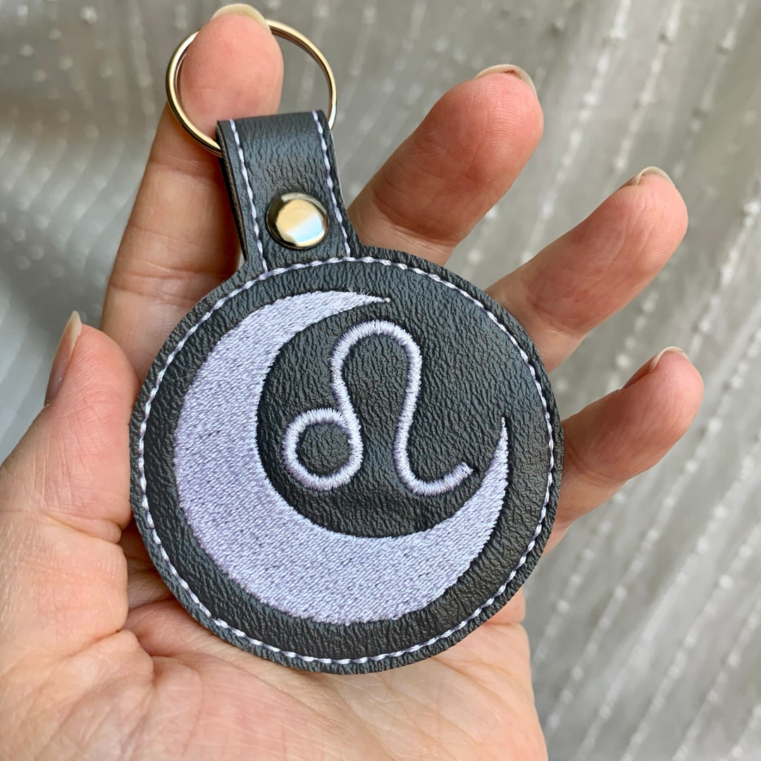 Keychain, Key Fob, Zodiac Symbol, Astrology, Leo - Etsy