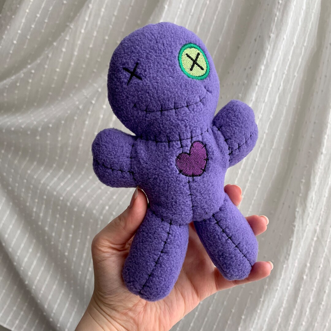 Voodoo Doll Plushie, Plush, - Etsy