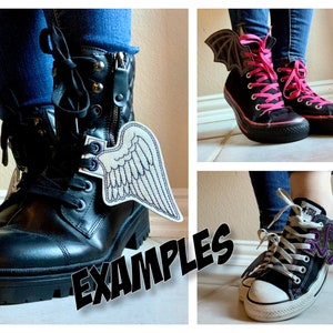 Shoe Wings, Moth Wings, Boot Wings, Skate Wings - Etsy