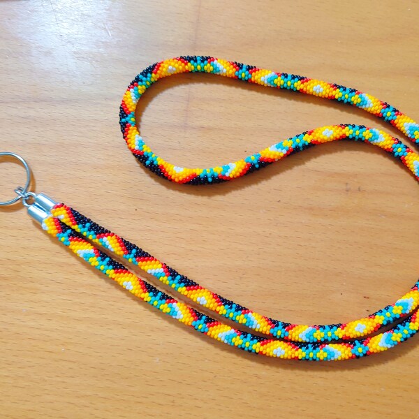 Native American Lanyard - Etsy