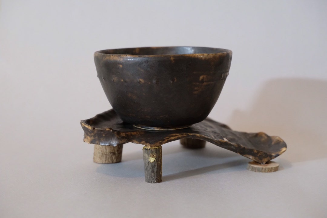 Wabi Sabi Cup and Saucer - Etsy