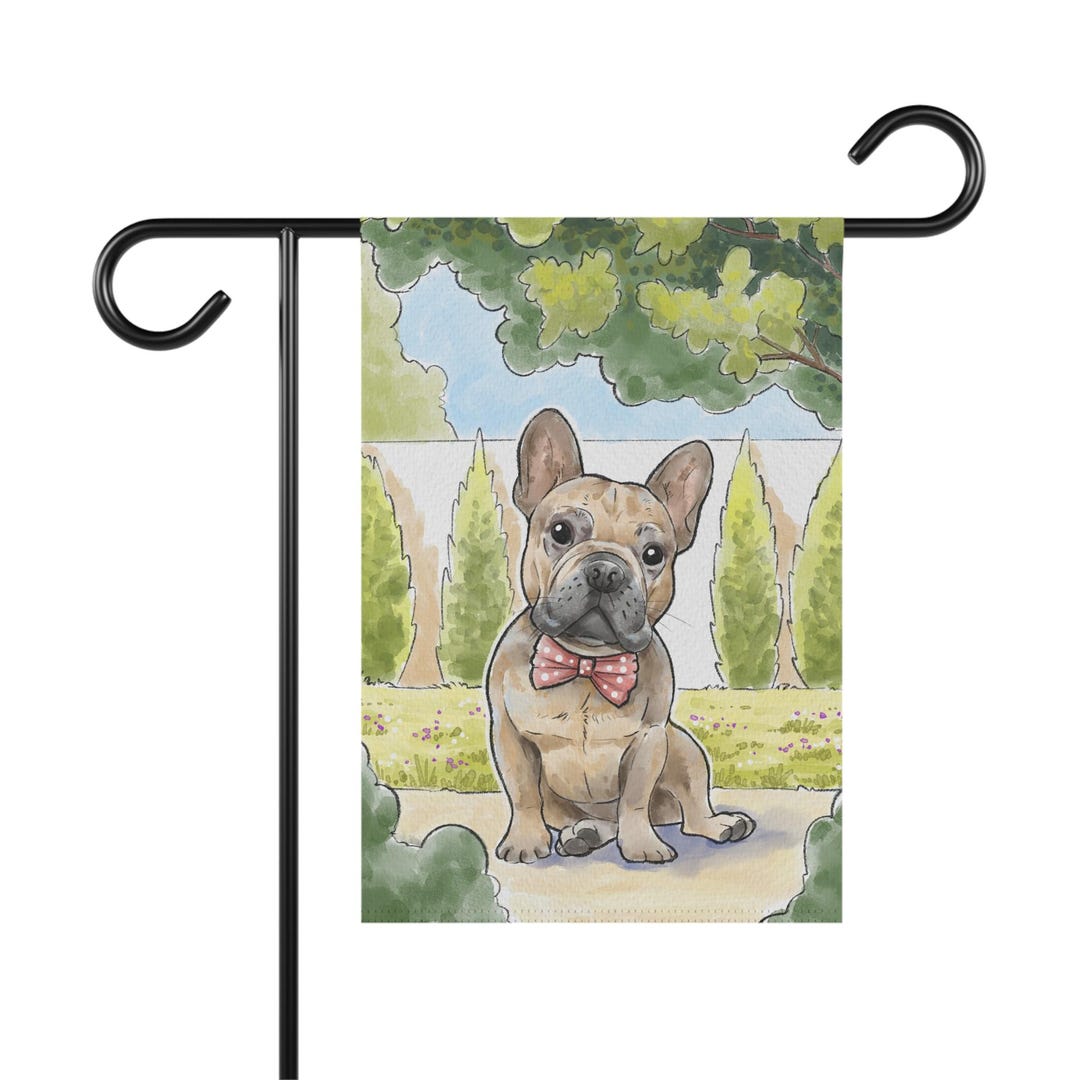 French Bull Dog Garden & House Banner - Etsy