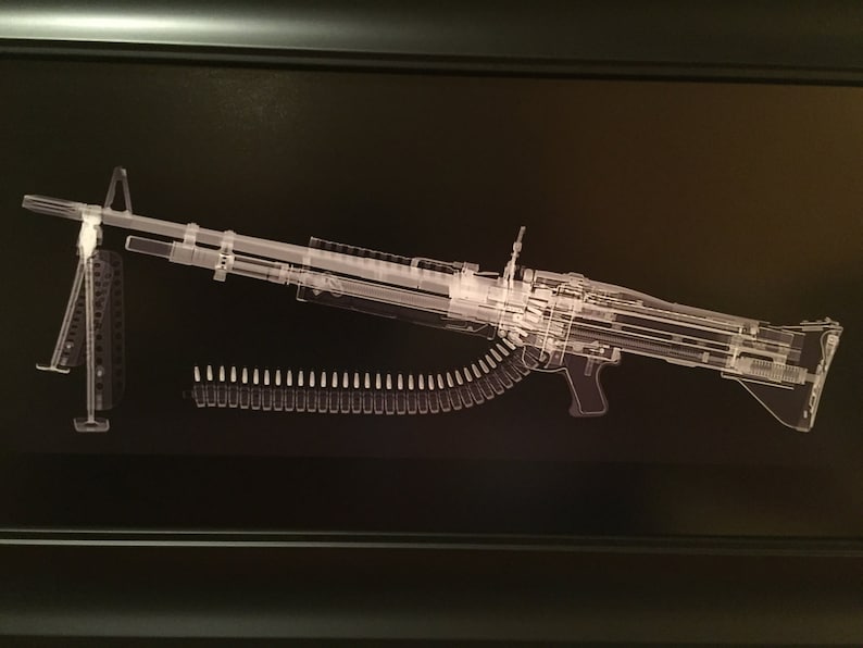 M60 Machine Gun Print - Etsy