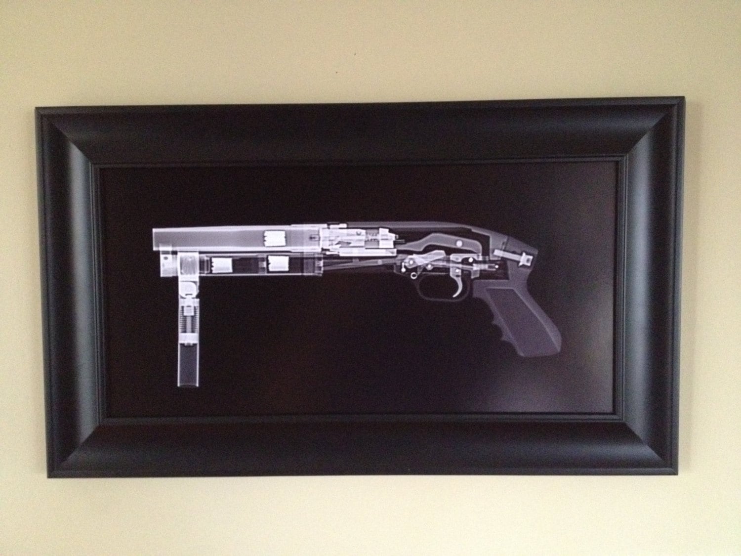 Shotgun CAT Scan Gun Print Ready to Frame - Etsy
