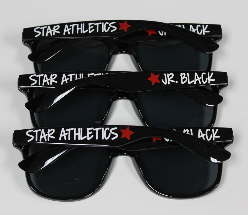 Personalized Sunglasses, Cheer Sunglasses, Team Sunglasses ...