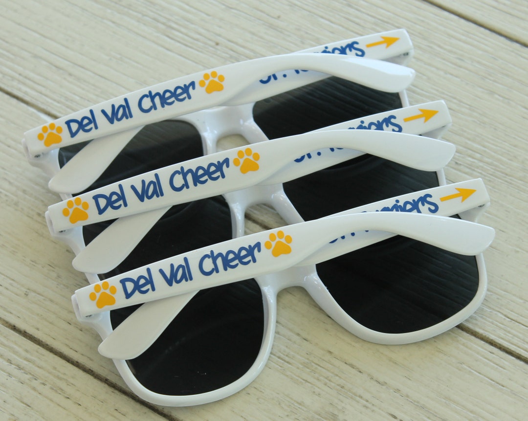 Personalized Sunglasses, Cheer Sunglasses, Team Sunglasses ...