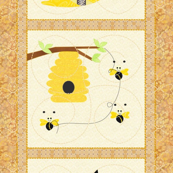 Bee Table Runner - Etsy