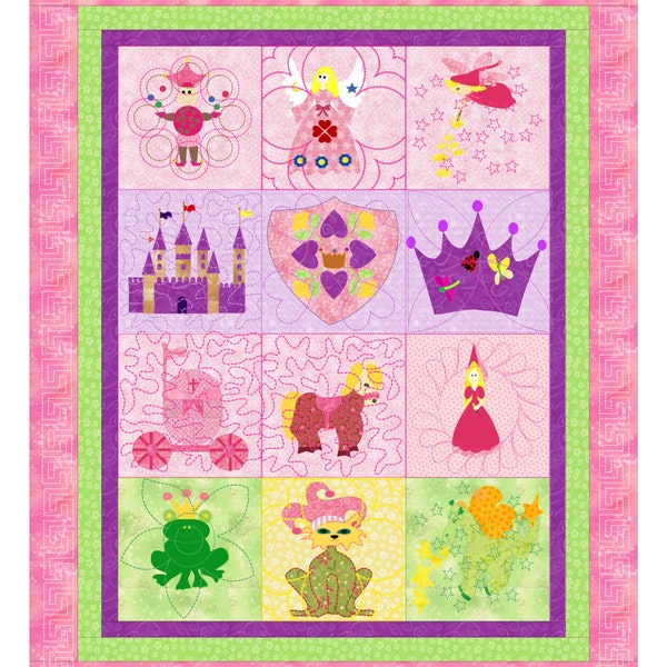Princess Quilt - Etsy