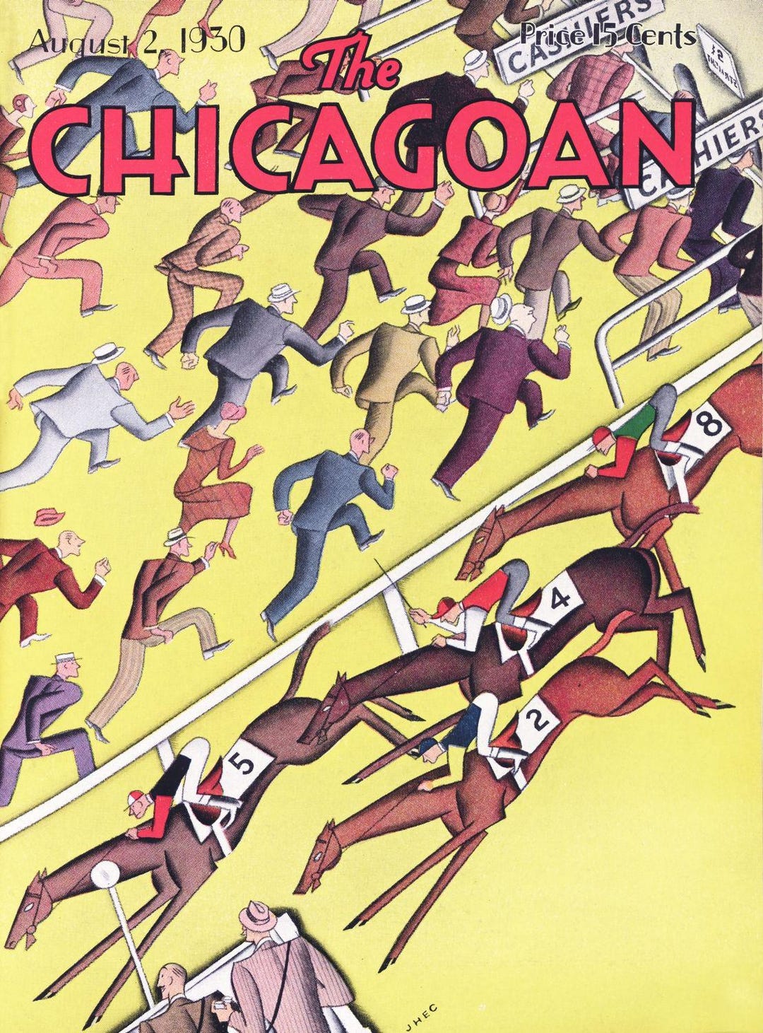 Digital Print of Art Deco Cover the Chicagoan Magazine August 2, 1930 ...