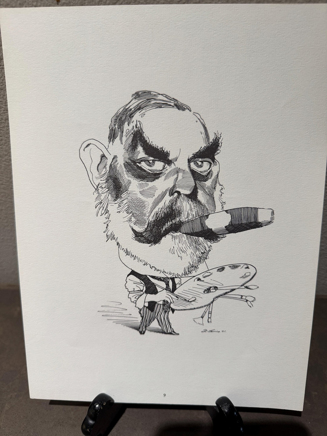 David Levine Caricature of the Great American Painter JOHN Singer ...