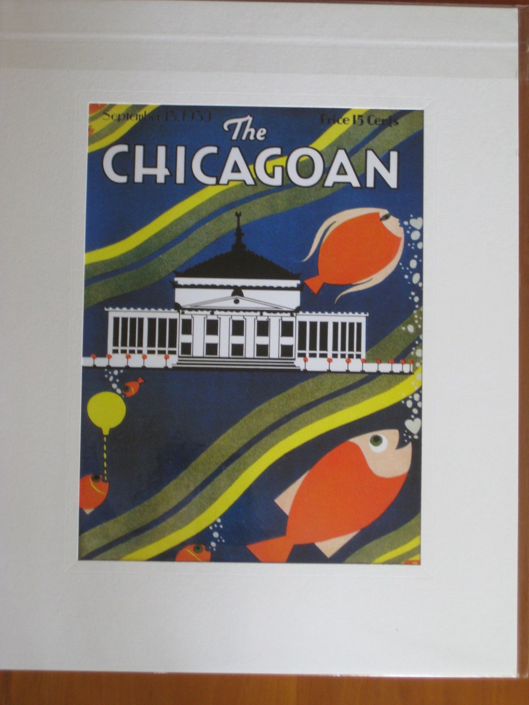 The Chicagoan Magazine - Digital Print of Cover Art - September 13 ...