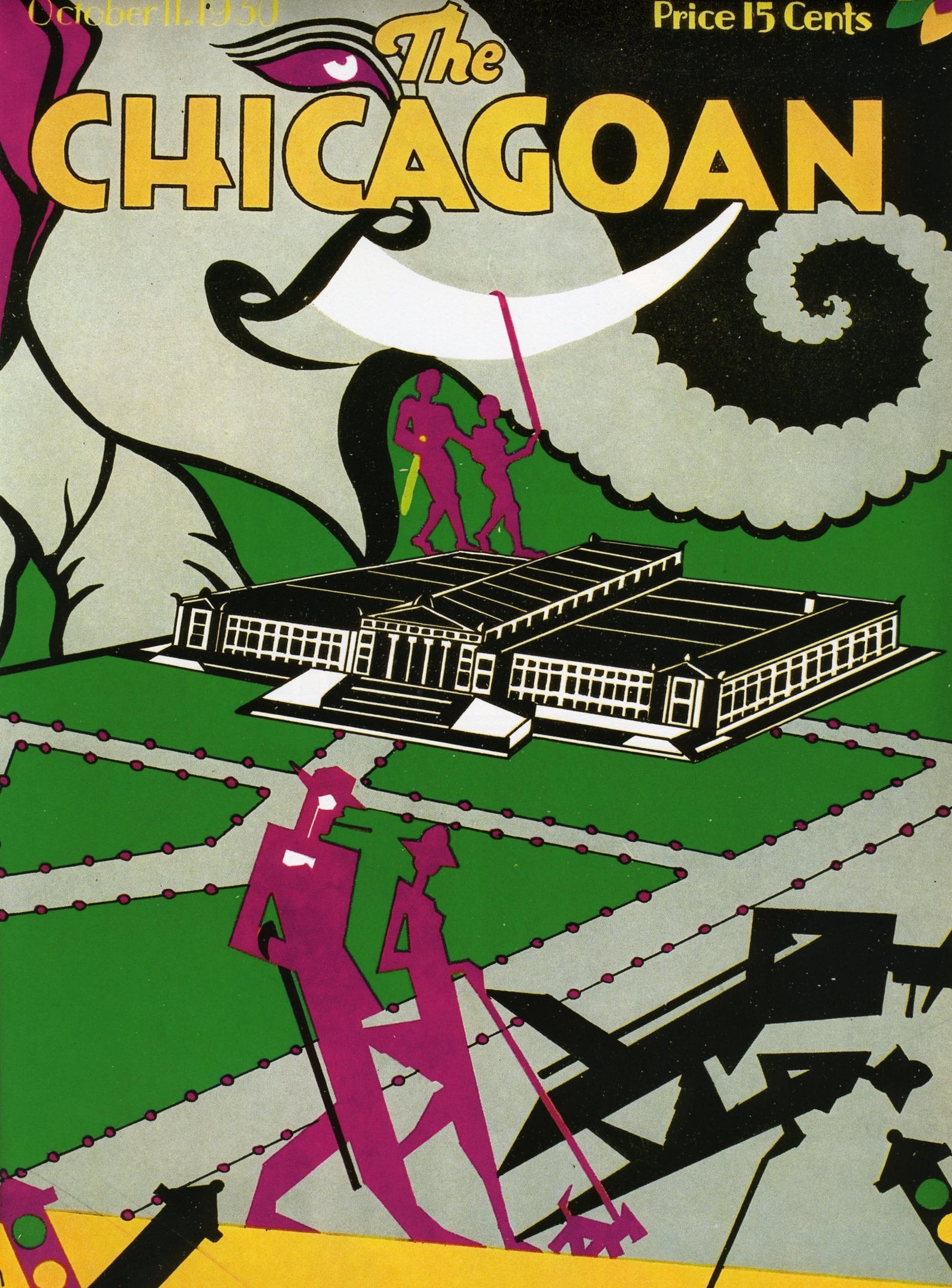 The Chicagoan Magazine - Digital Print of Cover Art - October 11, 1930 ...