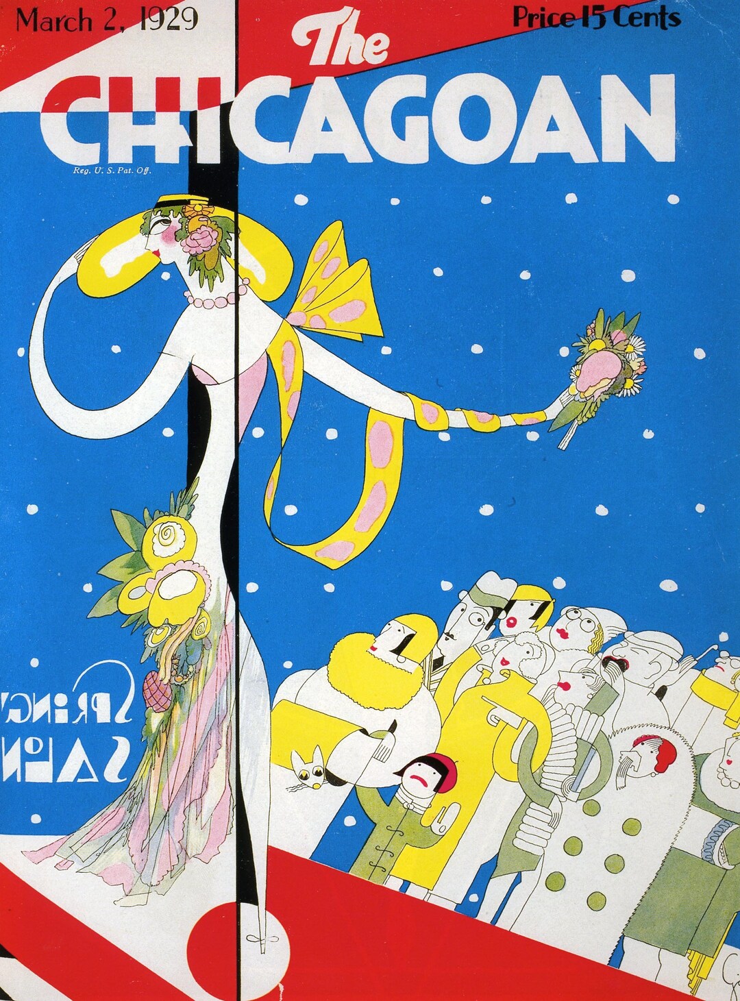 The Chicagoan Magazine - Digital Print Cover Art - March 2, 1929 - Art ...