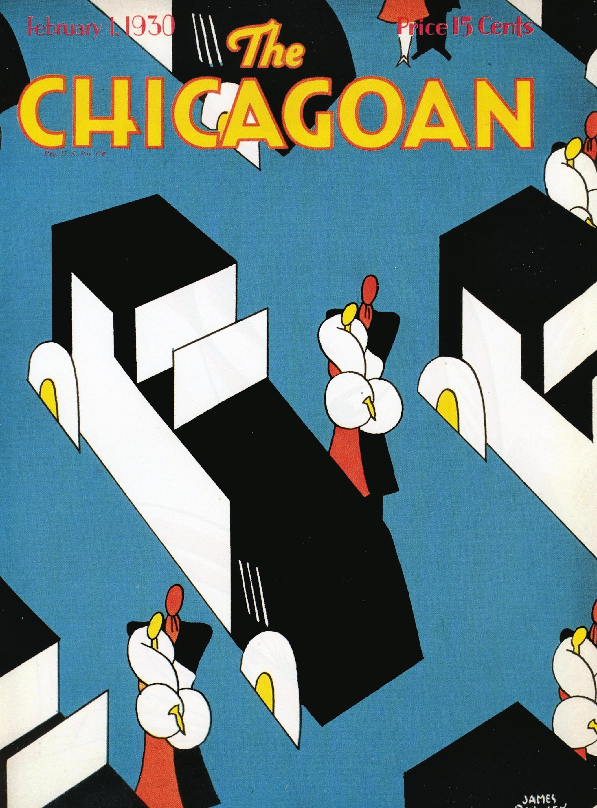 The Chicagoan Magazine - Digital Print of Cover Art - February 1, 1930 ...