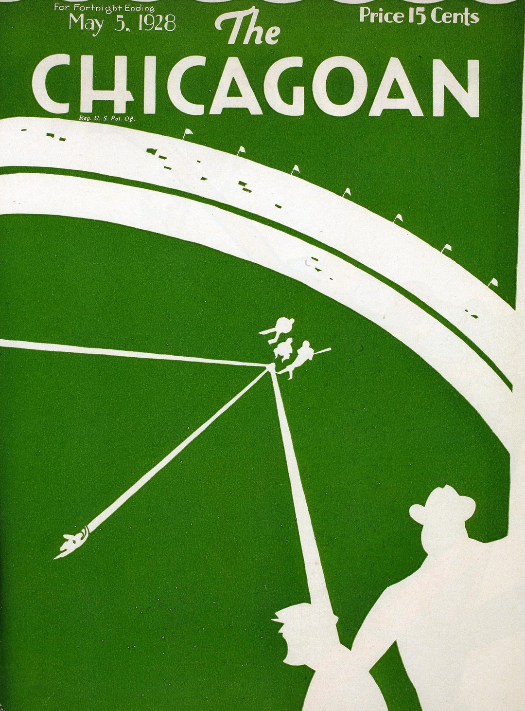 The Chicagoan Magazine - Digital Print of Cover Art - May 5, 1928 ...