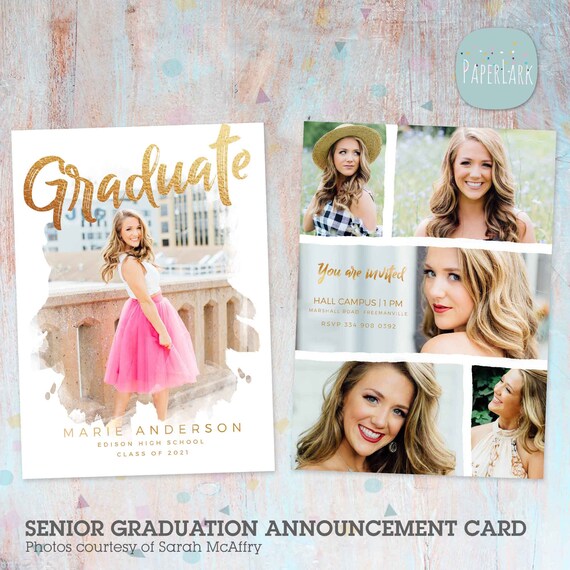 Senior Invitation Templates Senior Graduation Breakfast Invitation,