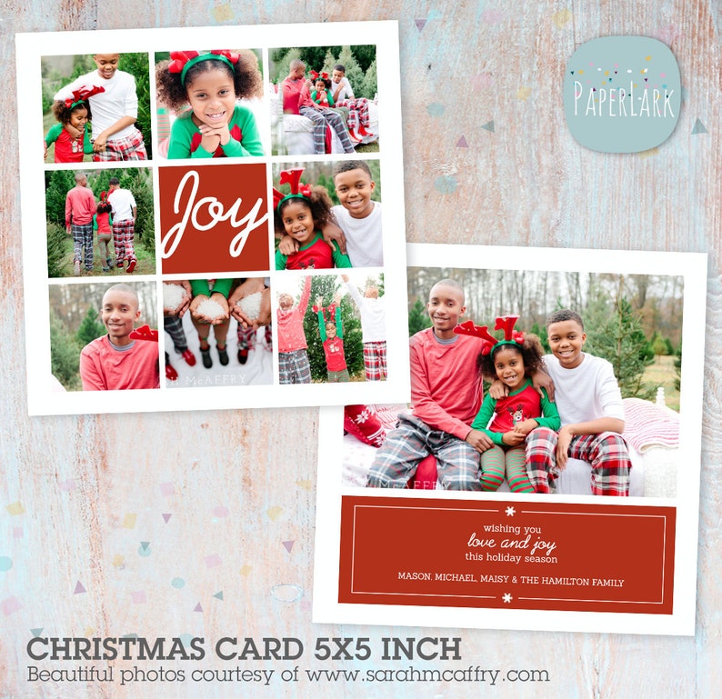 Christmas Cards Christmas Bundle Xmas Card Template Merry - Etsy