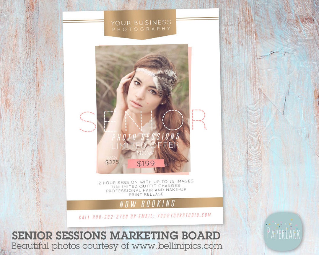 Senior Marketing, Marketing Board, Senior Mini Session, Senior Flyer ...