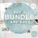 5 Templates for 22 Dollars Make Your Own Bundle ZB005 - Etsy