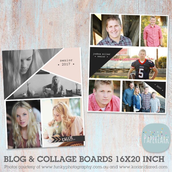 16x20 Photo Collage Template - Etsy