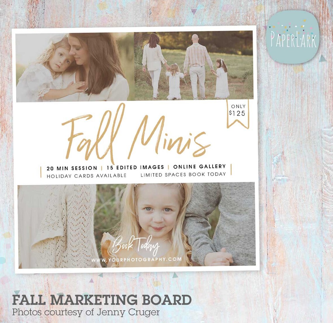 Fall Mini Session Fall Marketing Board Mini Sessions | Etsy