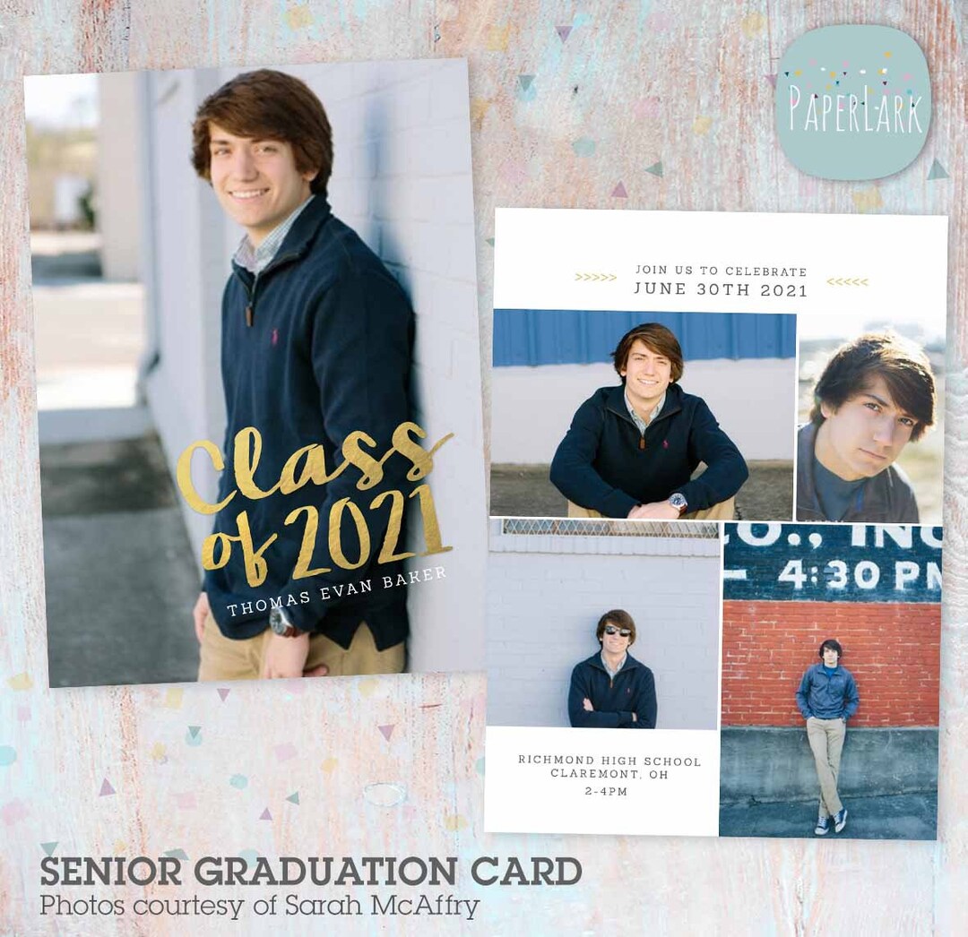 Senior Card Senior Card Template Graduation Card Graduation - Etsy
