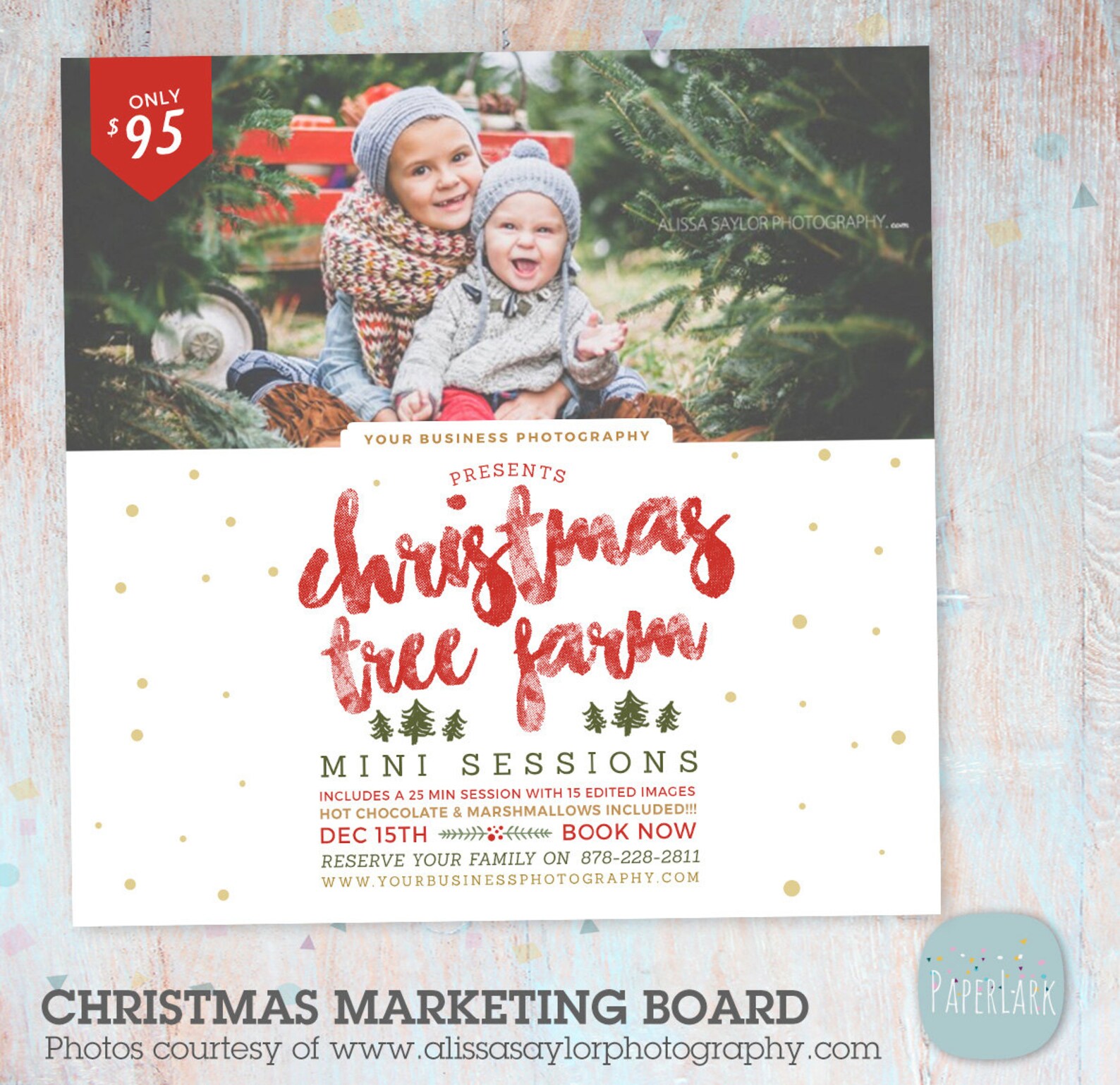 Christmas Tree Farm Christmas Photography Marketing | Etsy